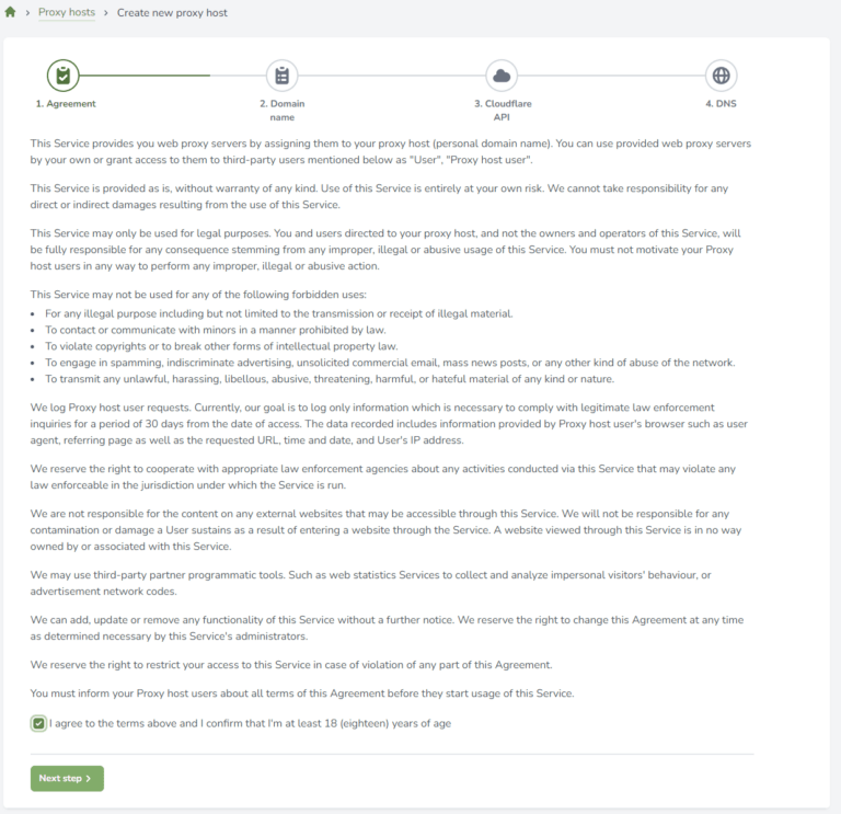 Reflect 4 で自分自身のプロキシサイト（リンクあり） | 牛かつ's Blog